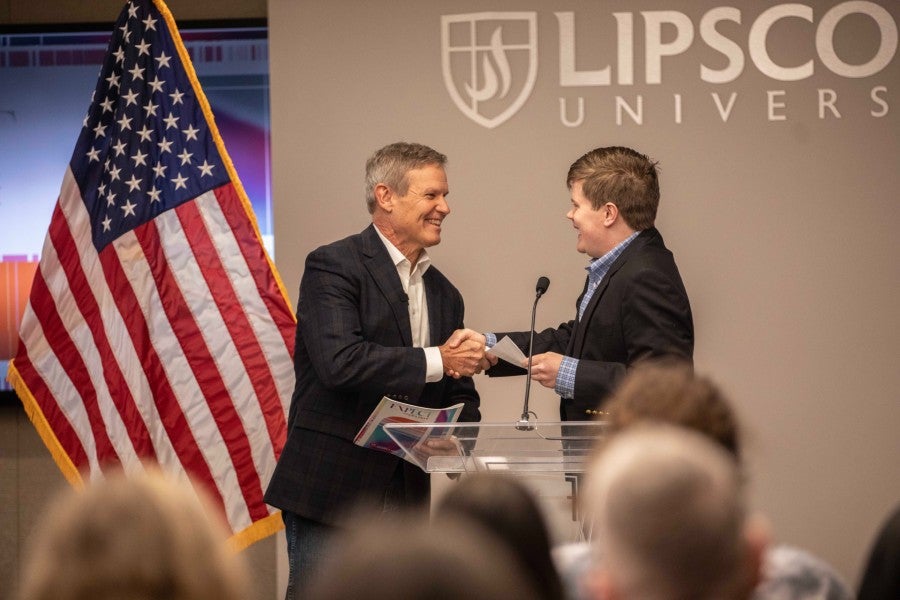 Tennessee Governor Bill Lee visits campus to learn about Lipscomb's IDEAL program | Lipscomb ...